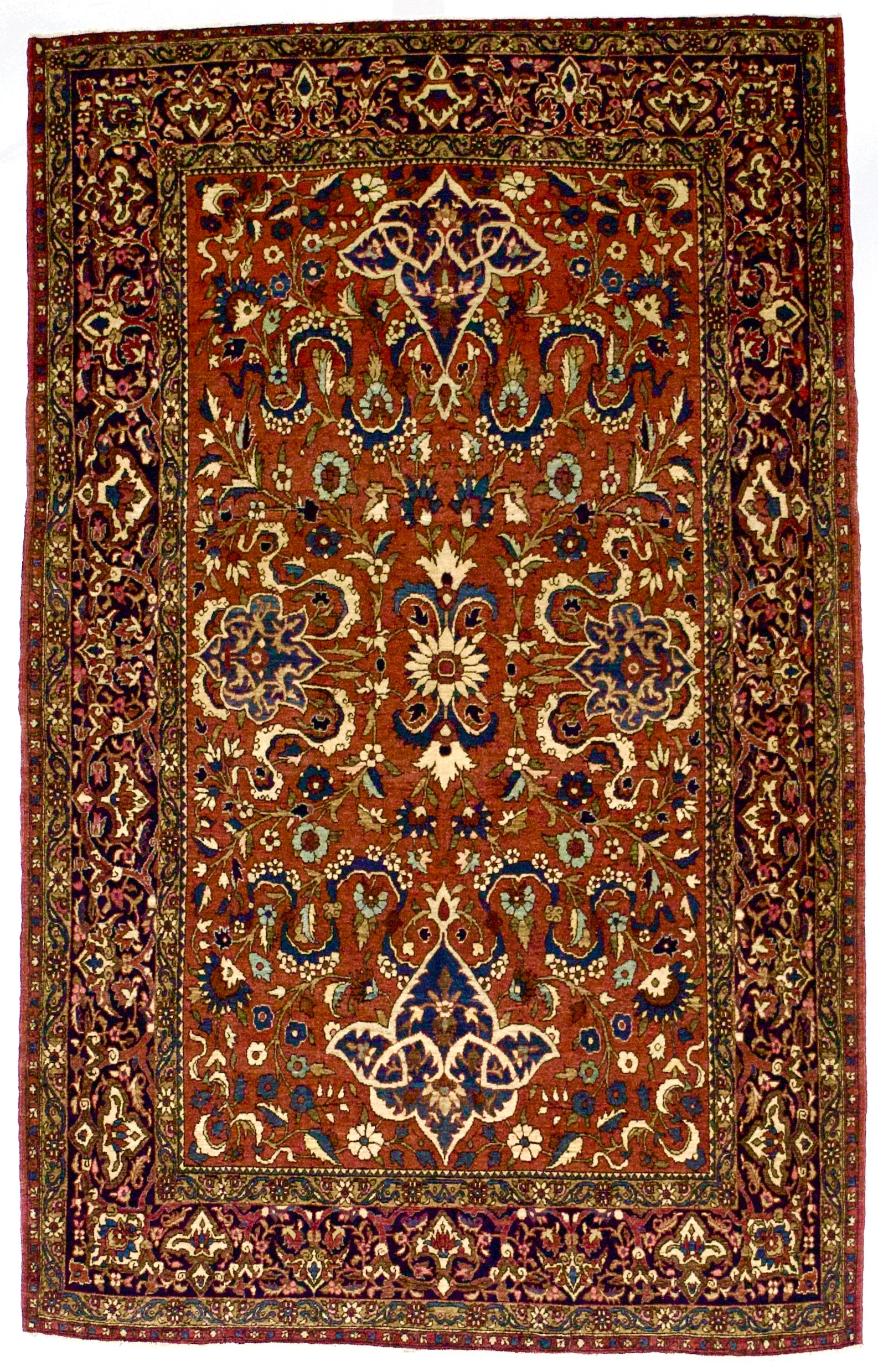 Isfahan Rug 4'6" x 7’3" – Victor Gallery