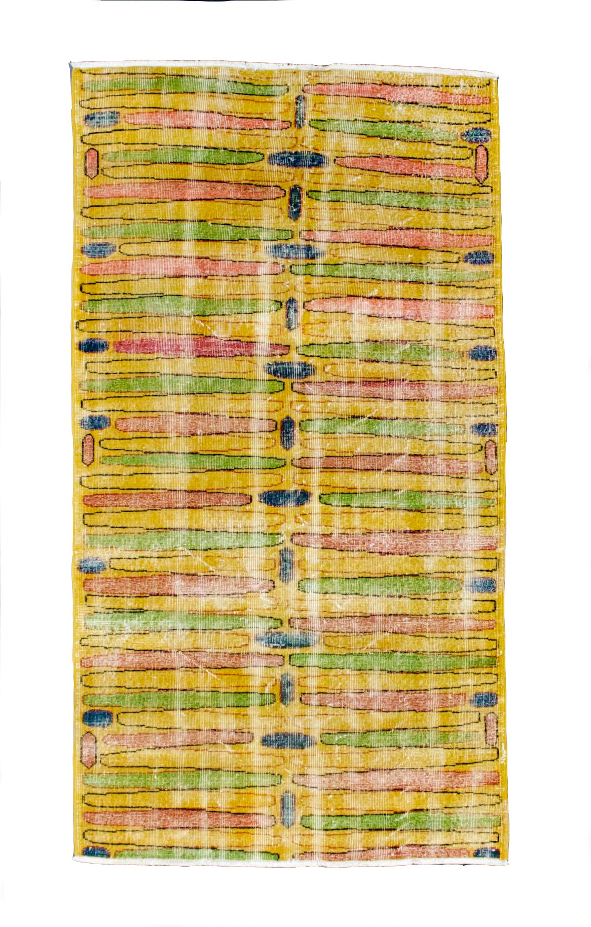 Fine Vintage Modern Wool Rug 3’9" x 7’0" – Victor Gallery