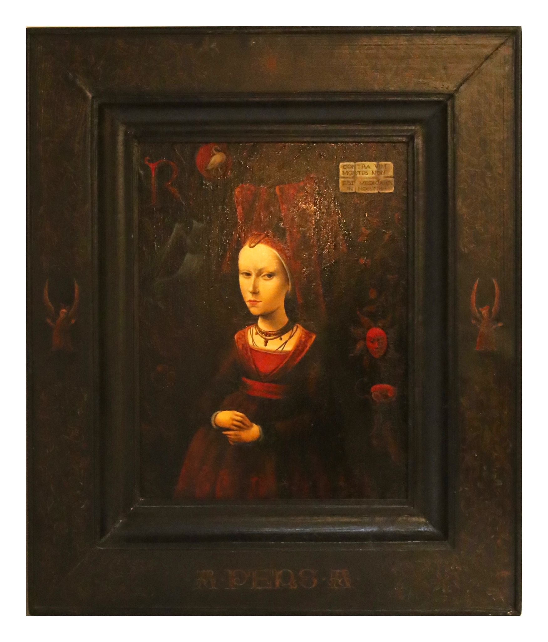 Variant of Portrait of young girl of Petrus Christus by Dmytro Babich ...