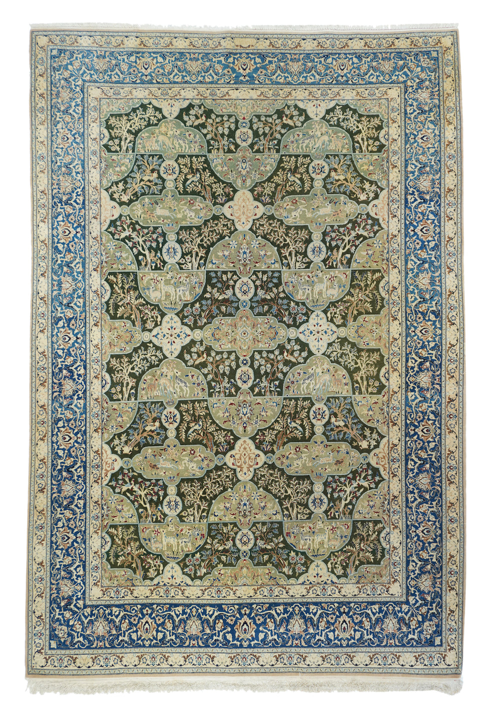 Vintage Nain Habibian Rug 5'5'' x 8'3'' – Victor Gallery