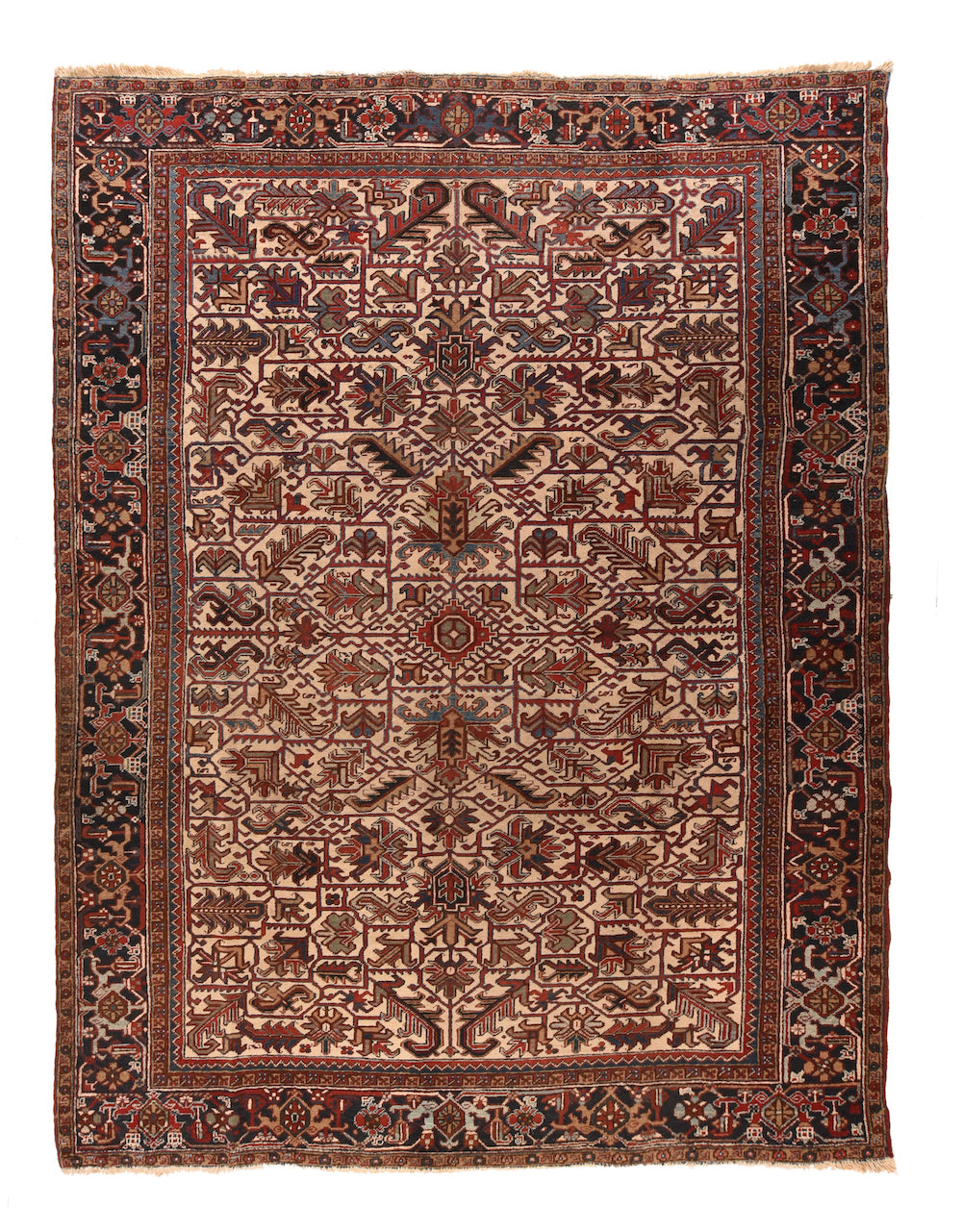 Antique Heriz Rug 8'2'' x 10'7'' – Victor Gallery