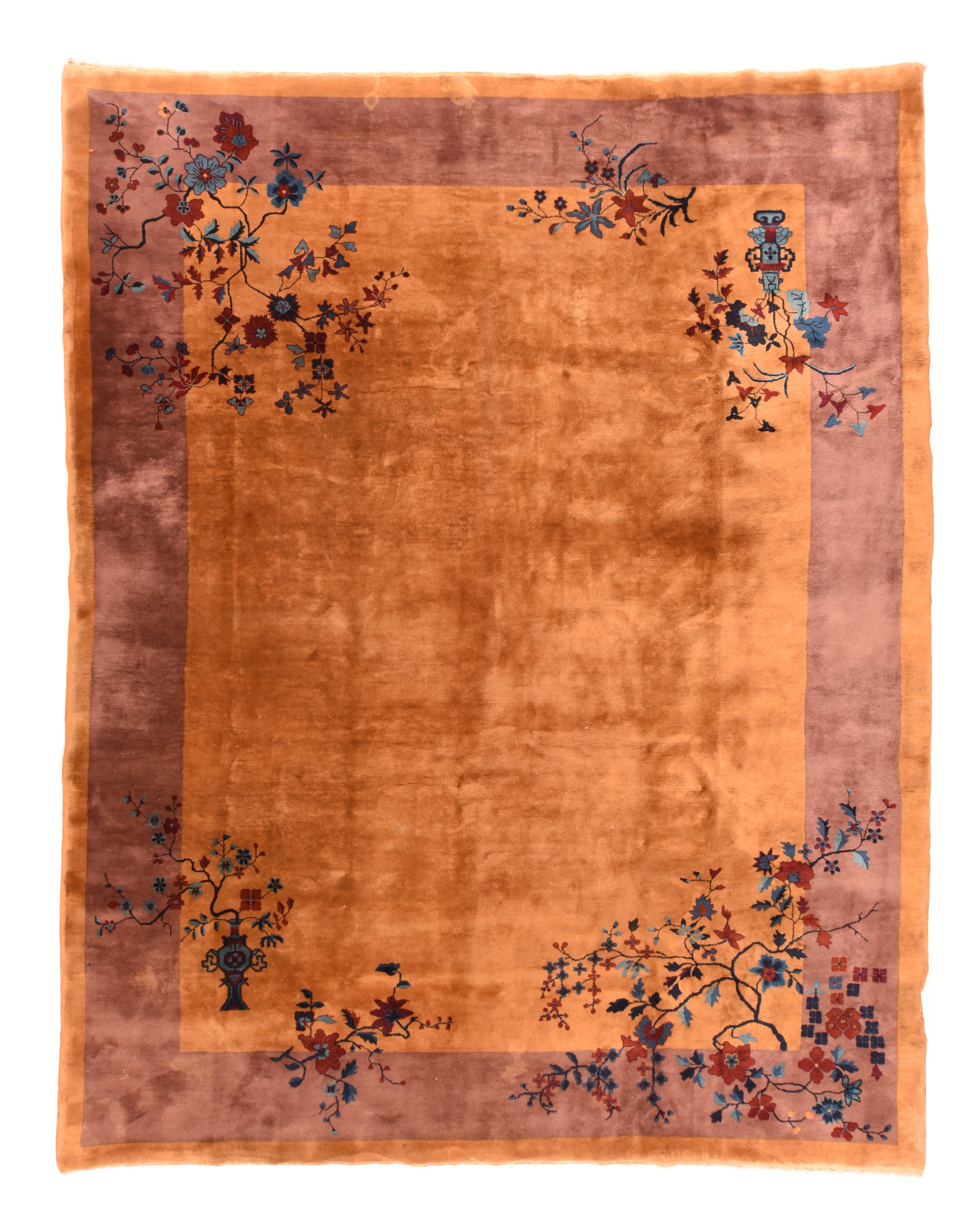 Antique Chinese Art Deco Rug 8'10'' x 11'5'' – Victor Gallery